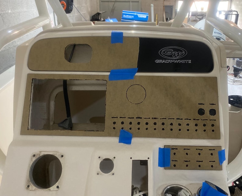 Boat Panel – Custom Marine Dashboard, Waterproof Electrical Switch ...