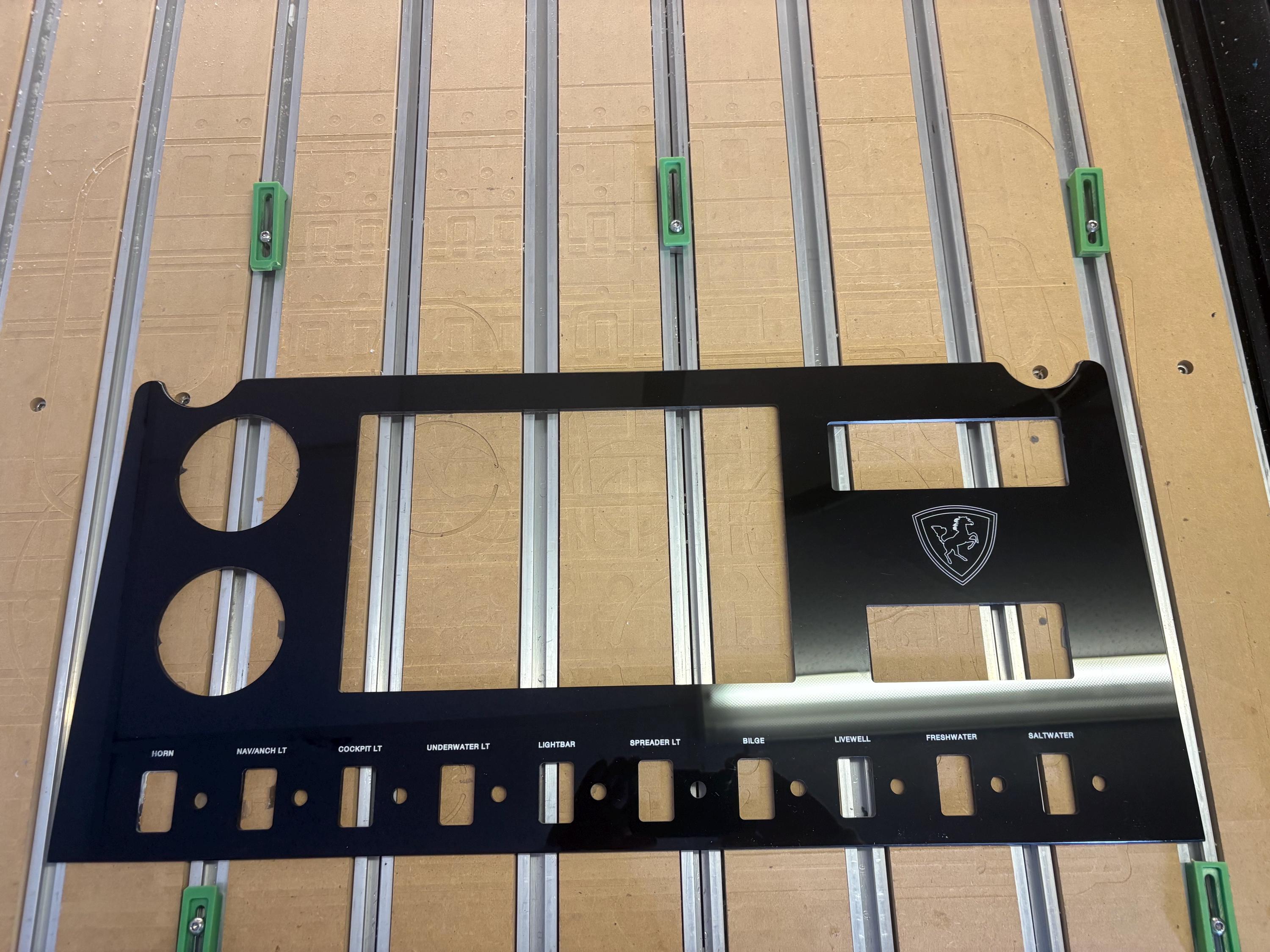 Boat Panel – Custom Marine Dashboard, Waterproof Electrical Switch ...