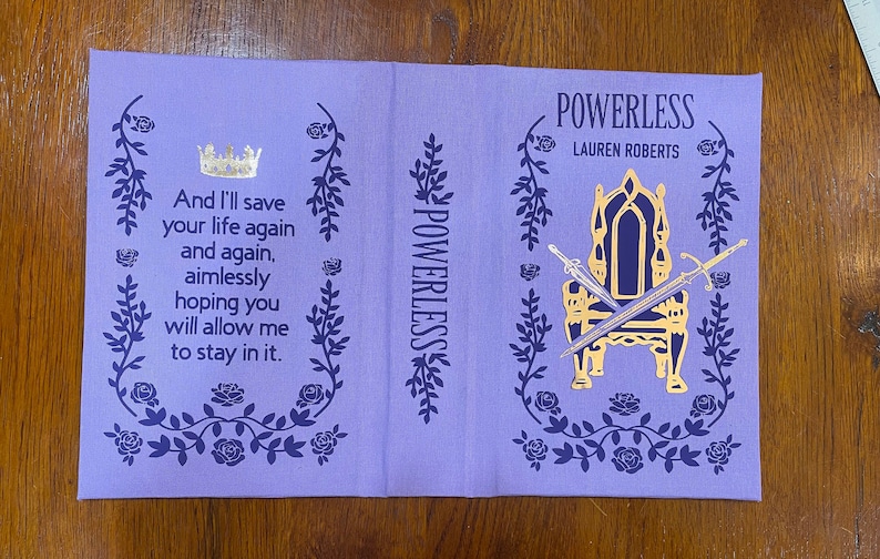 Powerless by Lauren Roberts- Handmade, Rebound - Etsy