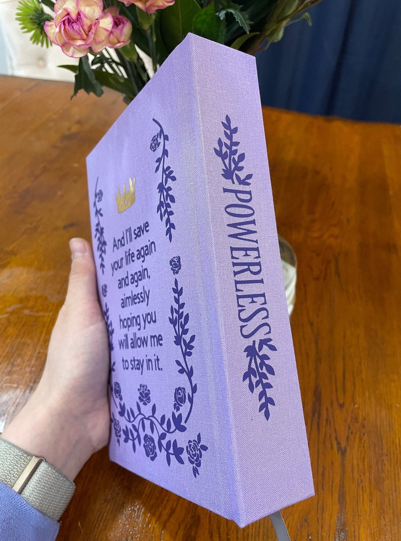 Powerless by Lauren Roberts- Handmade, Rebound - Etsy