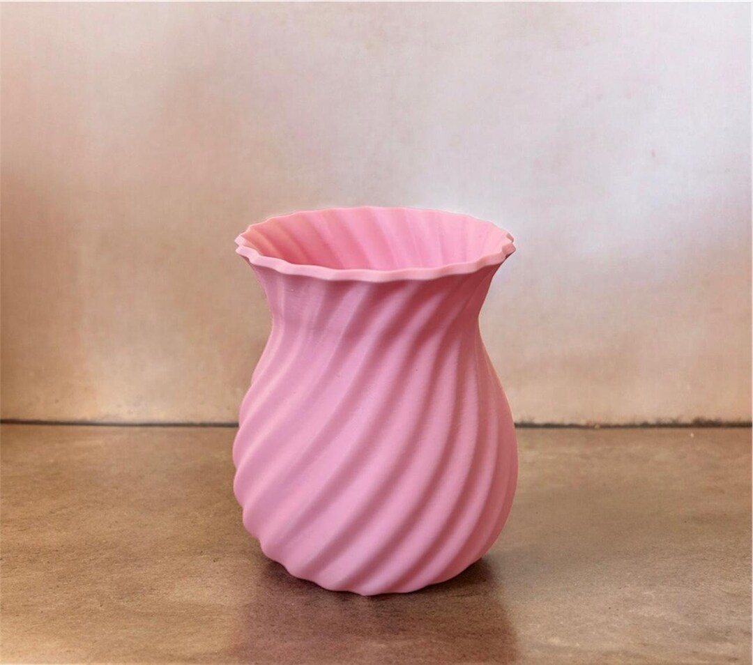 3D Printed PLA Vases – Eco-friendly Home or Office Decor - Etsy
