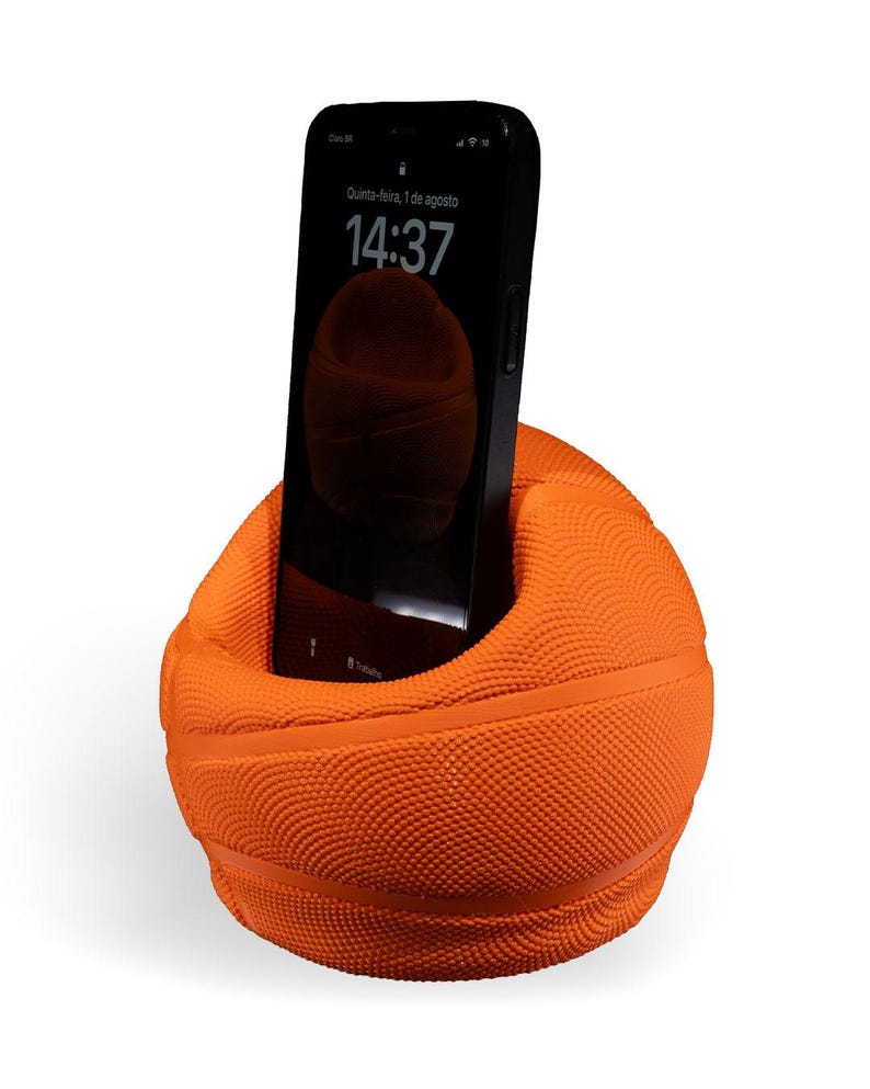 Basketball Phone Stand - Etsy
