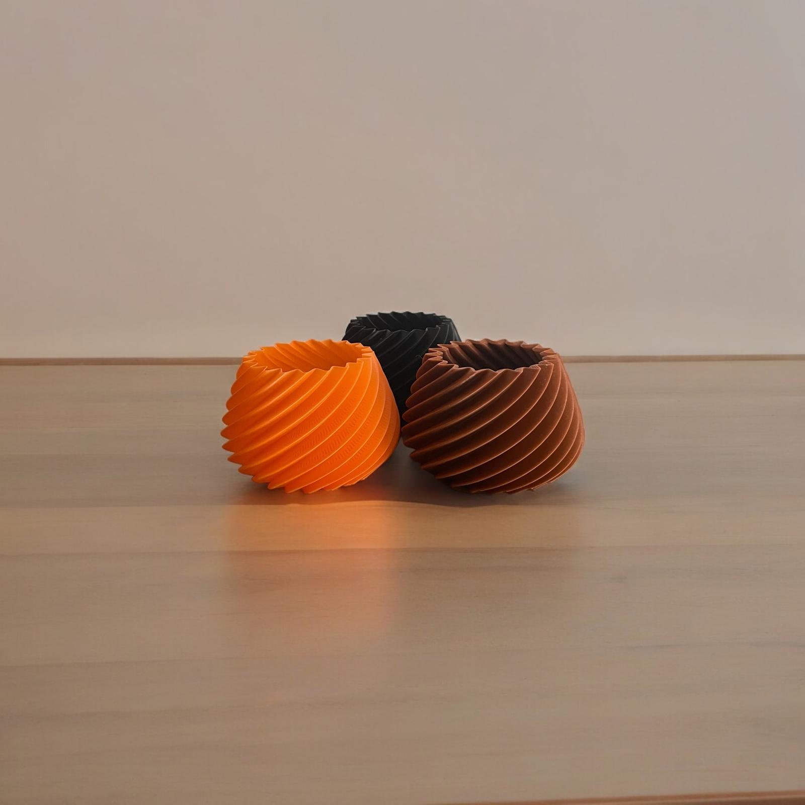 Twisting Wave 3D Printed PLA Vase - Etsy