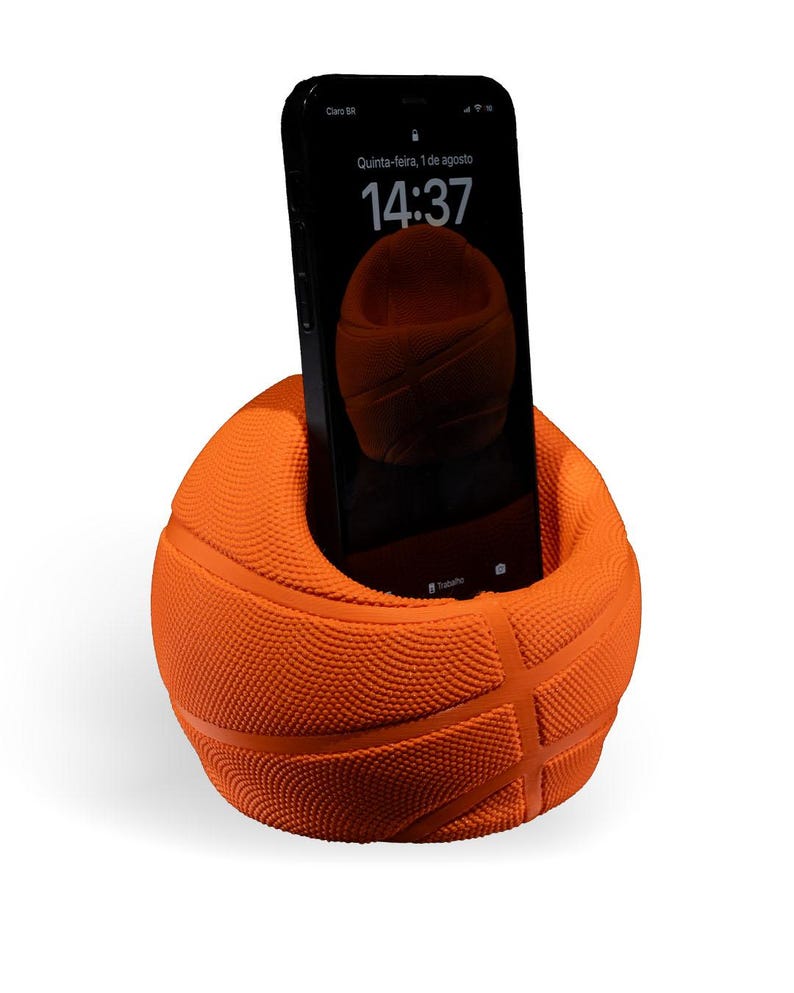Basketball Phone Stand - Etsy