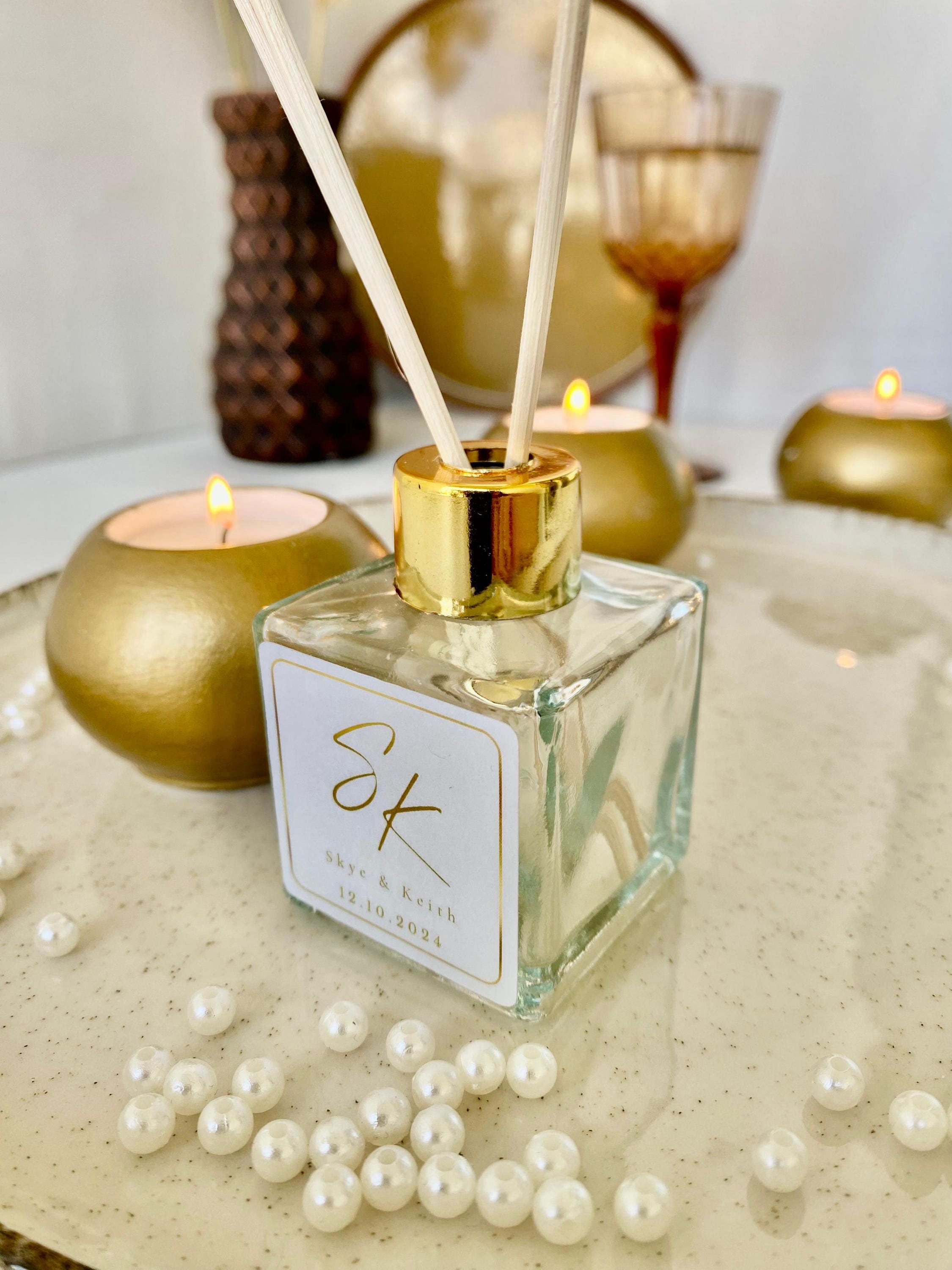 Personalized Home Fragrance Diffuser Wedding Favors Gift, Fragrance ...