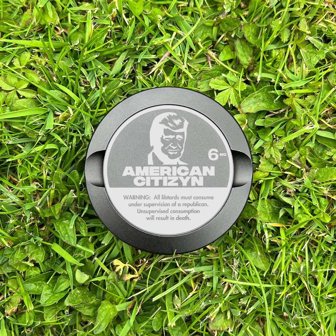 Trump Assassination Inspired Snus Can Snus Storage Box, Aluminium ...