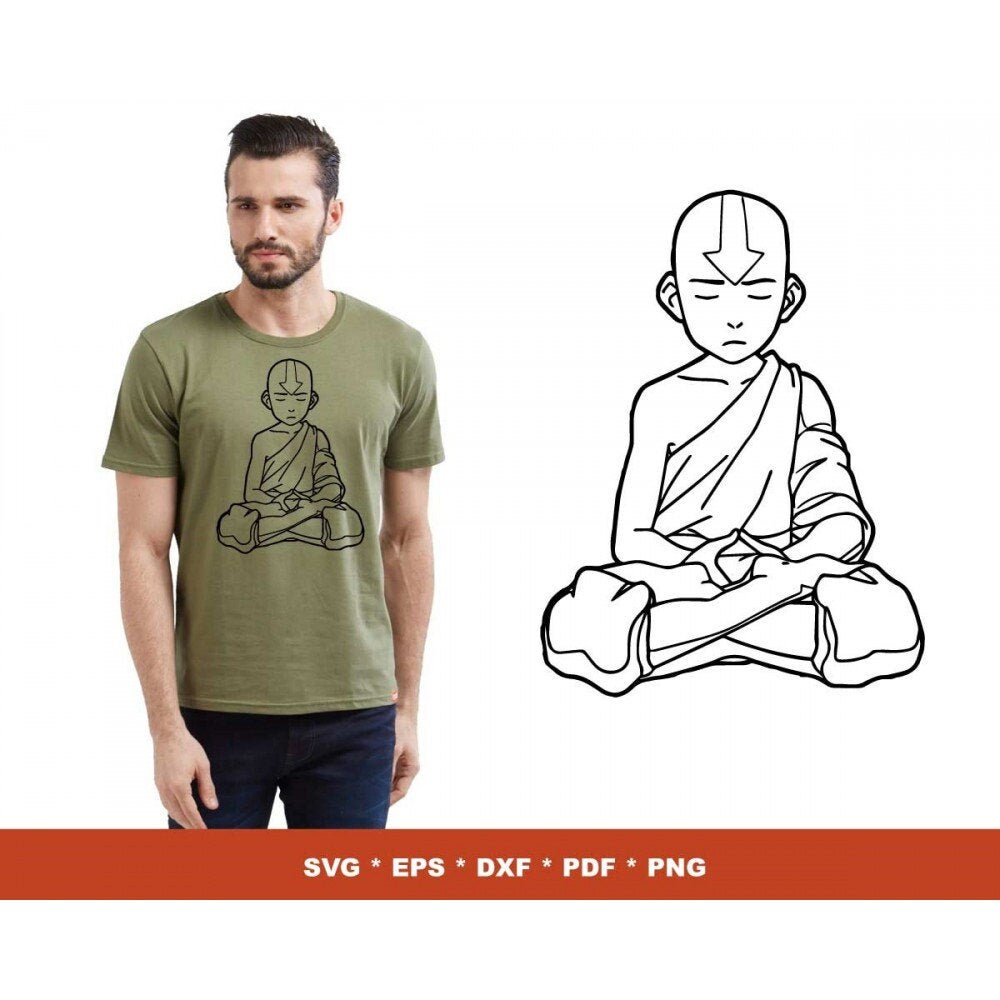 100 the Last Airbender Svg Bundle, Layered Svg, Cricut, Cut Files ...