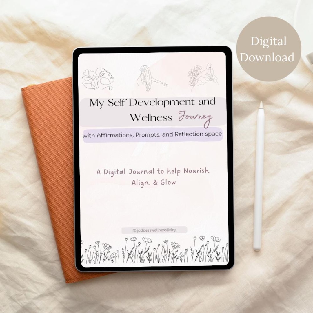 Goddess Wellness Digital Journal | Self-care & Mindfulness PDF for ...