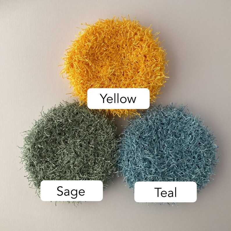 Double Thick Dish Scrubby - Etsy