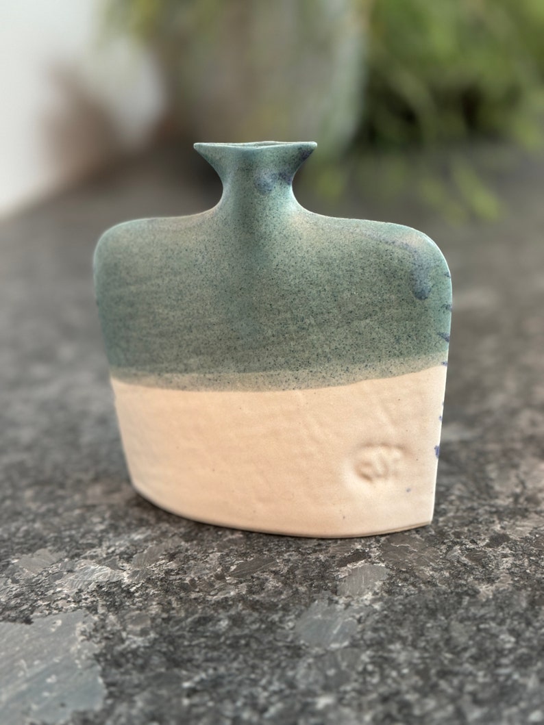 Unique Small Pottery Vase - Etsy