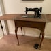 1950 Singer 15-90 Sewing Machine With Cabinet - Etsy
