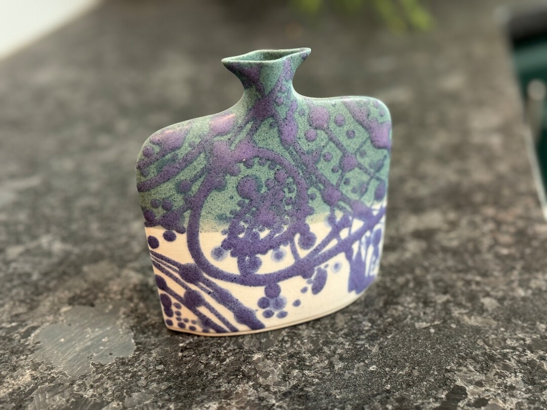 Unique Small Pottery Vase - Etsy
