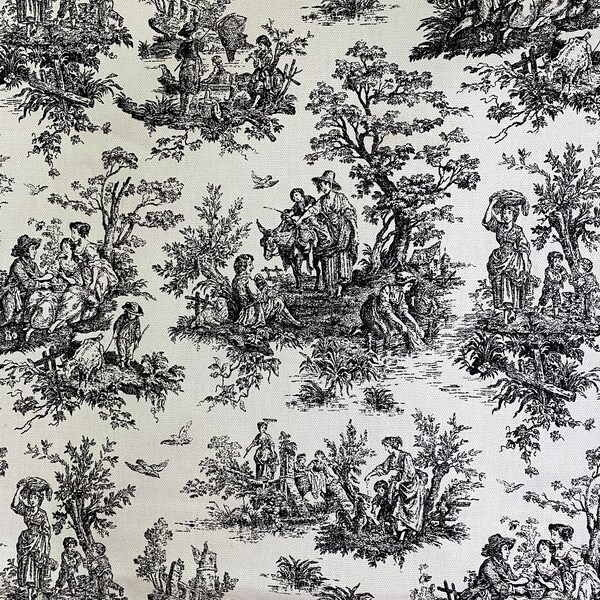 Black Toile - Etsy