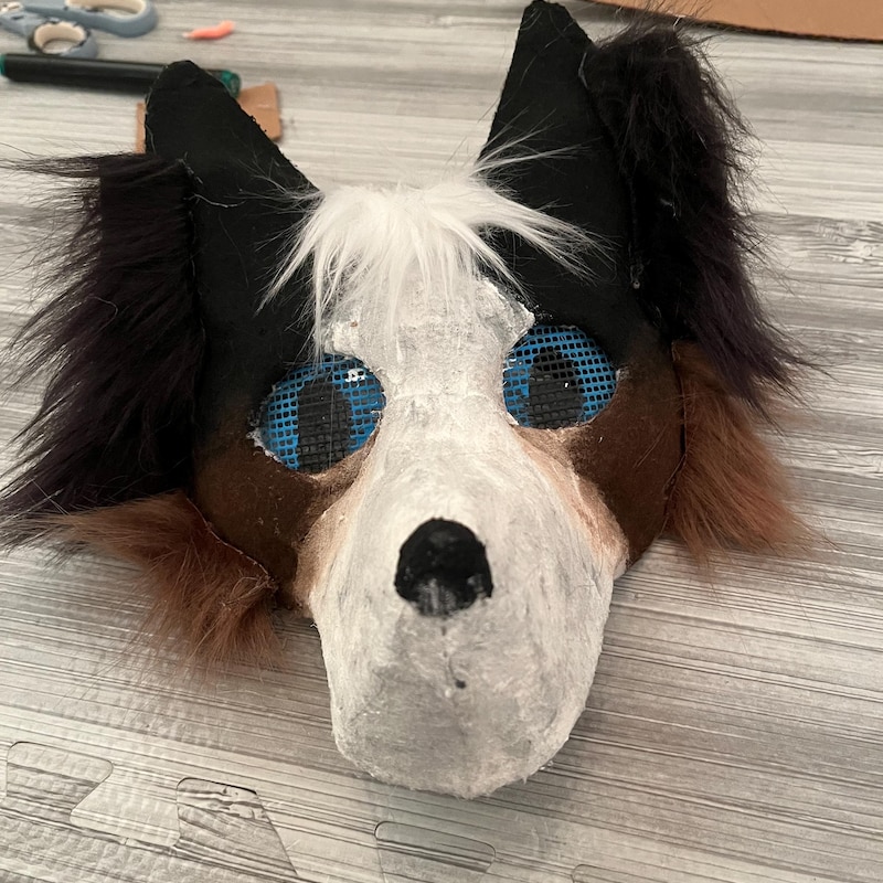 Therian Dog Mask - Etsy