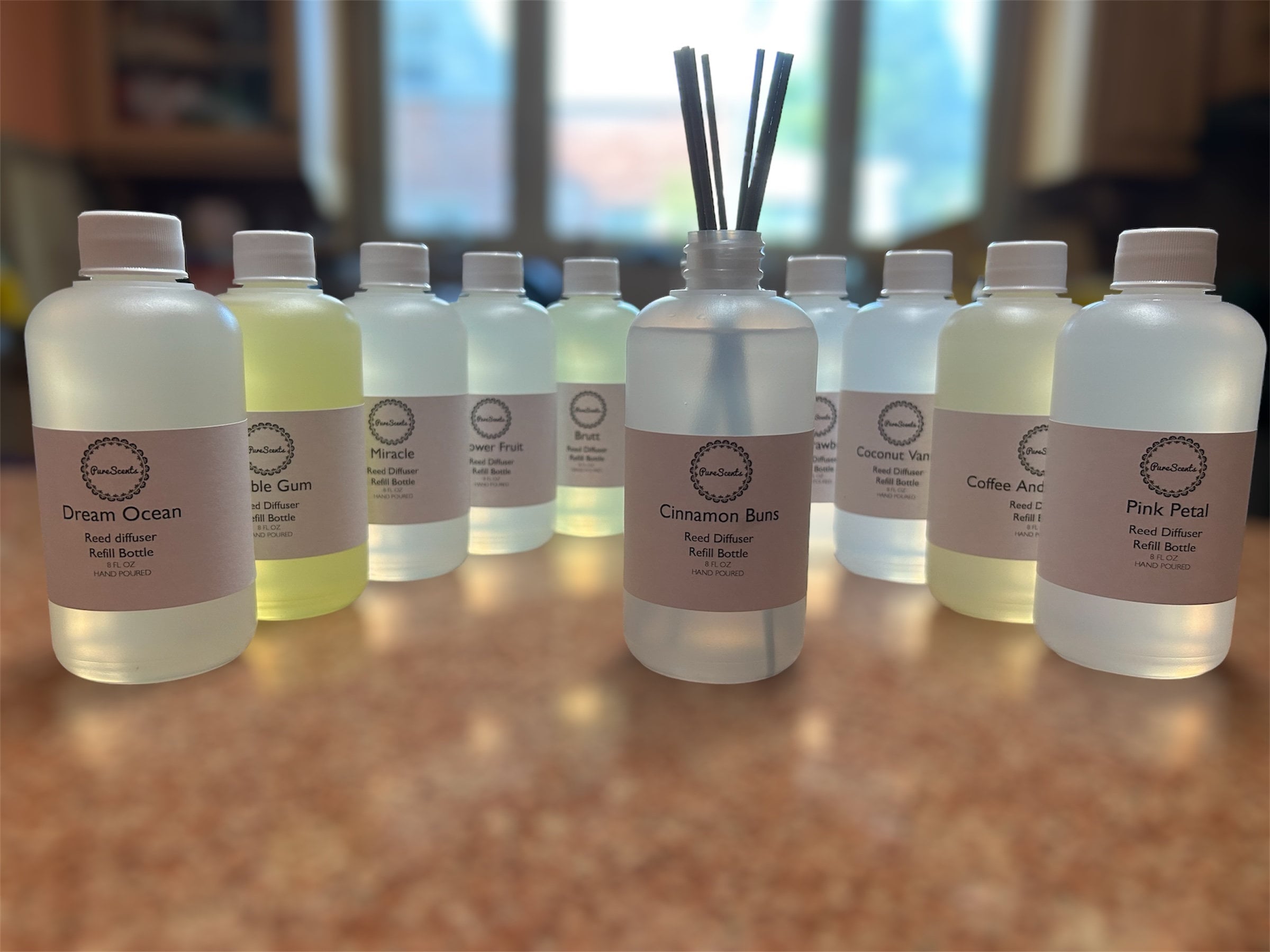 Reed Diffuser Refill, Reed Diffuser Oil Refill, Reed Diffuser 8fl Oz - Etsy