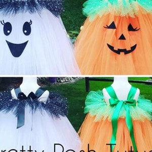 Ghost Costume, Boo Baby Costume, Toddler Tutu Dress, Ghost Tutu - Etsy