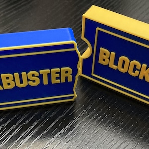 3D Printed: Blockbuster Video / Blockbuster / Be Kind Rewind ...
