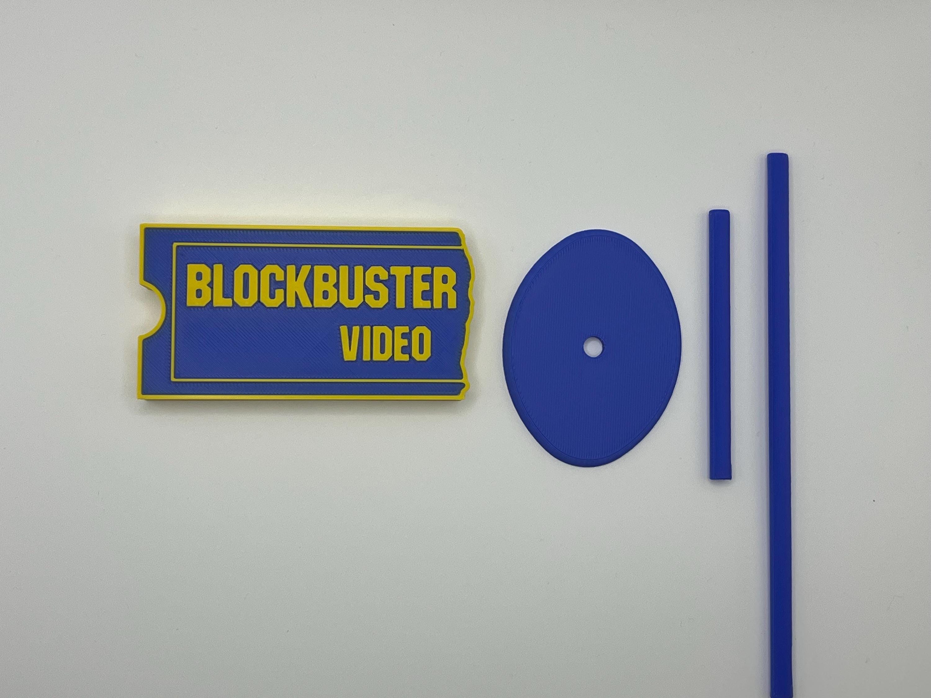 3D Printed: Blockbuster Video / Blockbuster / Be Kind Rewind ...