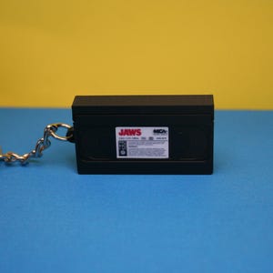 Custom VHS Movie Keychain | Personalized Video Tape Bag Charm | 3D ...