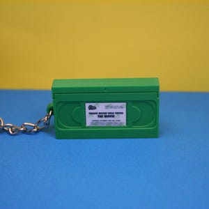 Custom VHS Movie Keychain | Personalized Video Tape Bag Charm | 3D ...