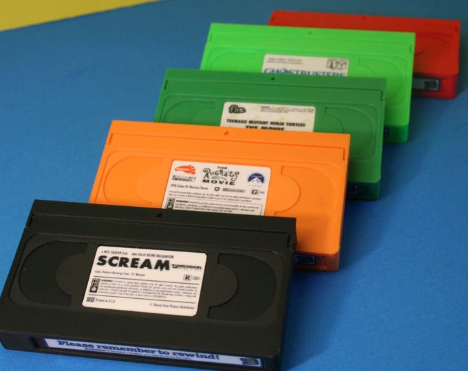 VHS Inspired Mini Magnets 1" X 2" - Etsy Canada