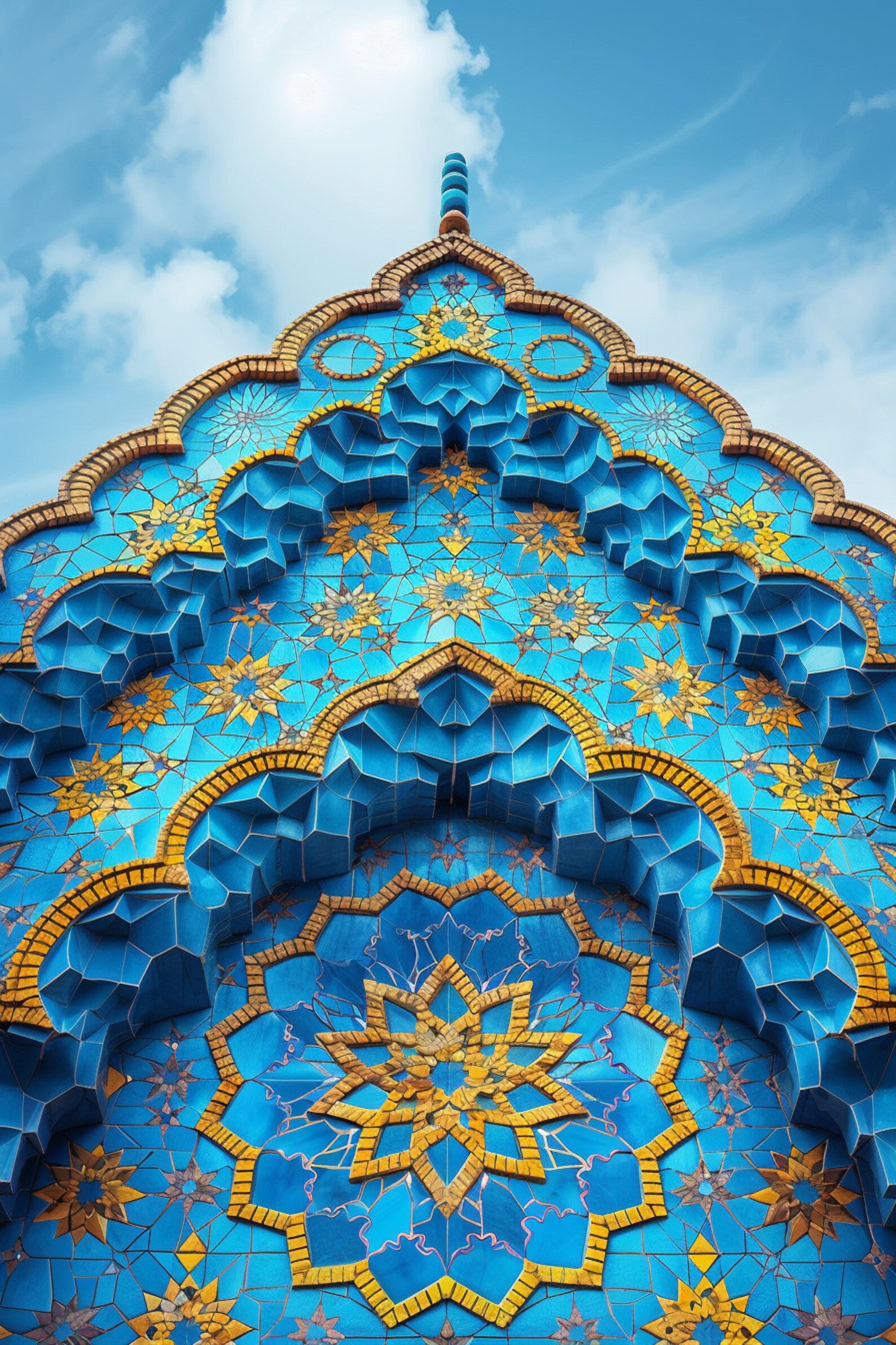 Moroccan Majesty Handcrafted Zellige Tile Art Canvas LIMITED EDITION Digital Prints - Etsy