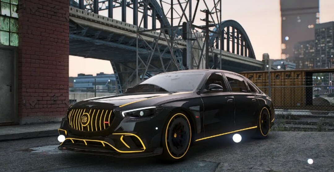 Mercedes-benz Brabuss 850c Fivem, Fivem Ready, Fivem Cars, Fivem Grand ...