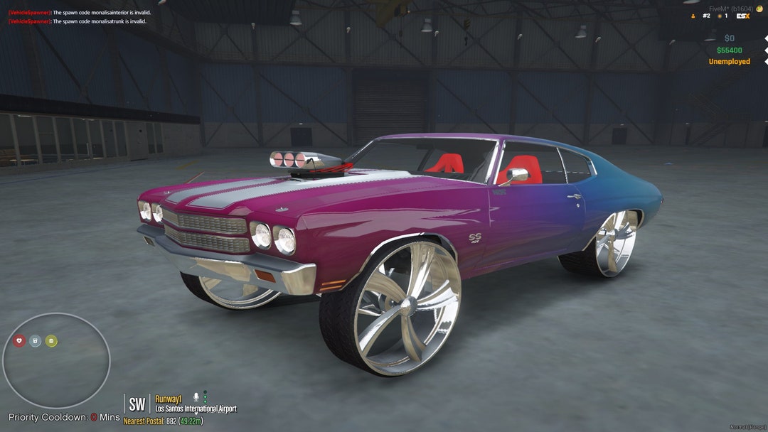 1970 Chevelle SS Dunk FiveM Ready, FiveM Cars, FiveM Grand Theft Auto 5 ...