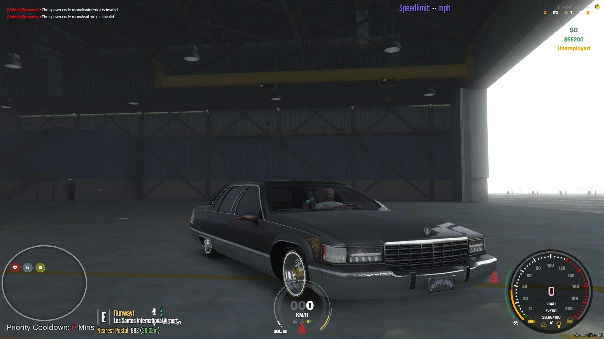 1995 Cadillac Fleetwood Lowrider Monalisa Fivem Ready, Fivem Cars ...