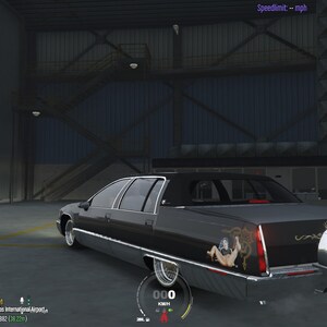 1995 Cadillac Fleetwood Lowrider Monalisa Fivem Ready, Fivem Cars ...