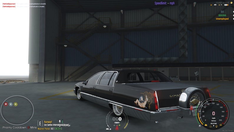 1995 Cadillac Fleetwood Lowrider Monalisa Fivem Ready, Fivem Cars ...