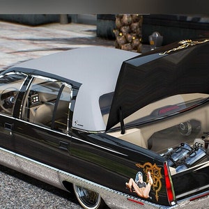 1995 Cadillac Fleetwood Lowrider Monalisa Fivem Ready, Fivem Cars ...