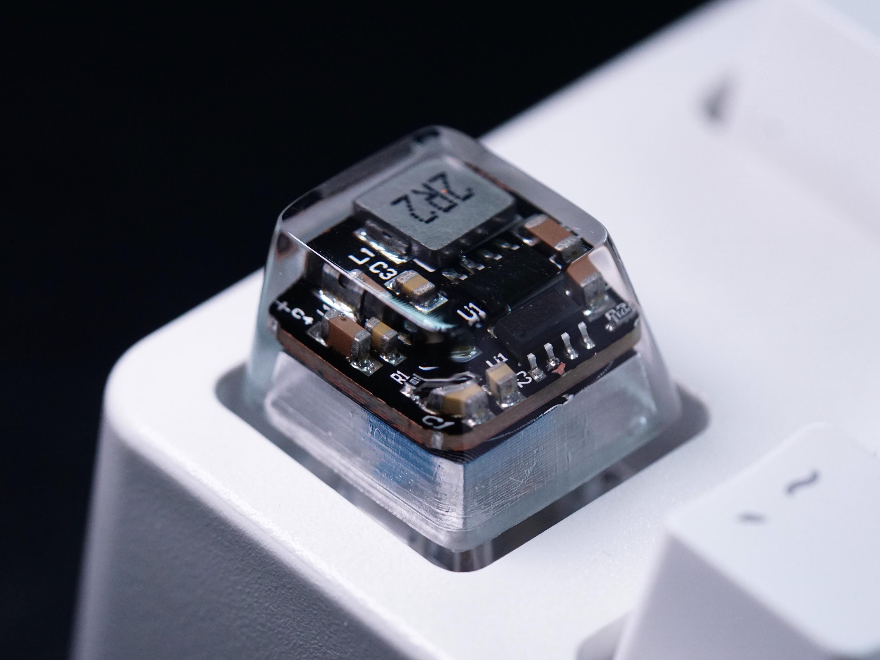 Black Circuit Board Chip Keycap Set, Artisan Keycap for MX Cherry ...