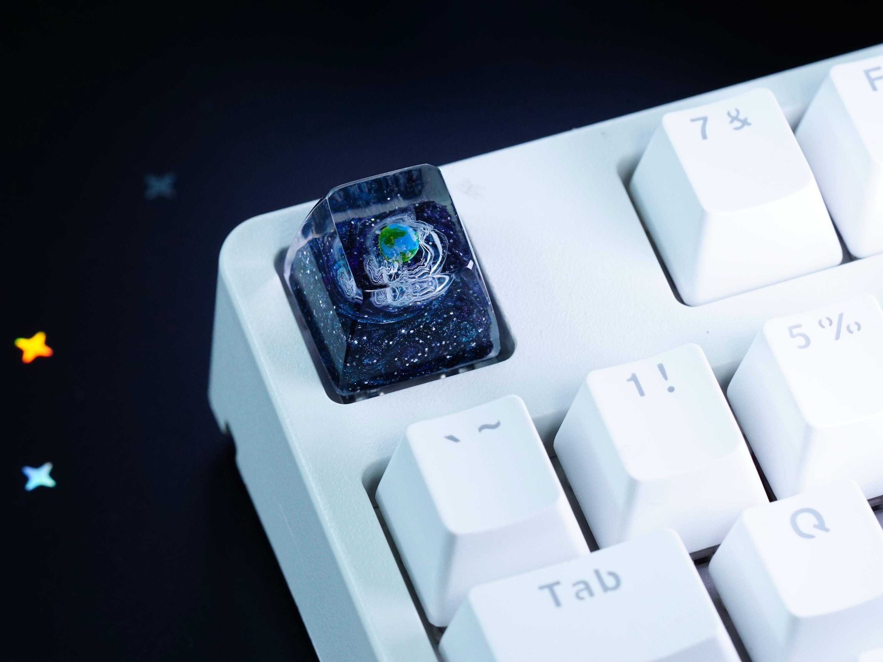EARLY BIRD Earth Keycap, Custom Solar System Earth Keycap Set for ...