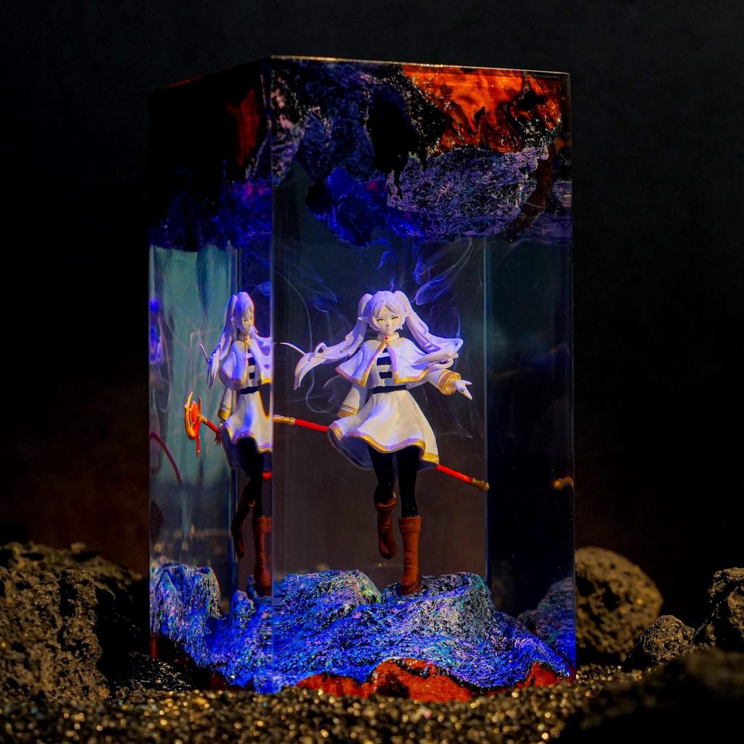 Frieren Figure Anime Lamp, Frieren Beyond Journey's End Collectible ...