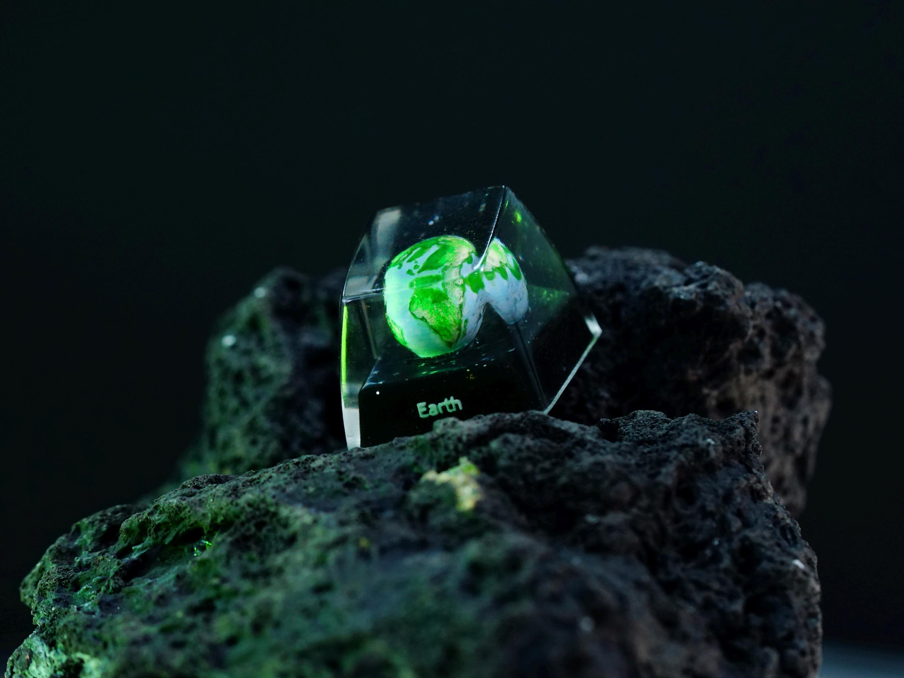 EARLY BIRD Earth Planet Keycaps, Solar System Keycap Set for Mechanical ...