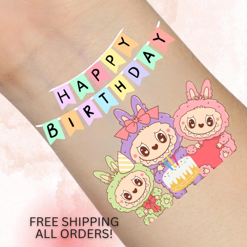 Labubu Rainbow Doll - Etsy