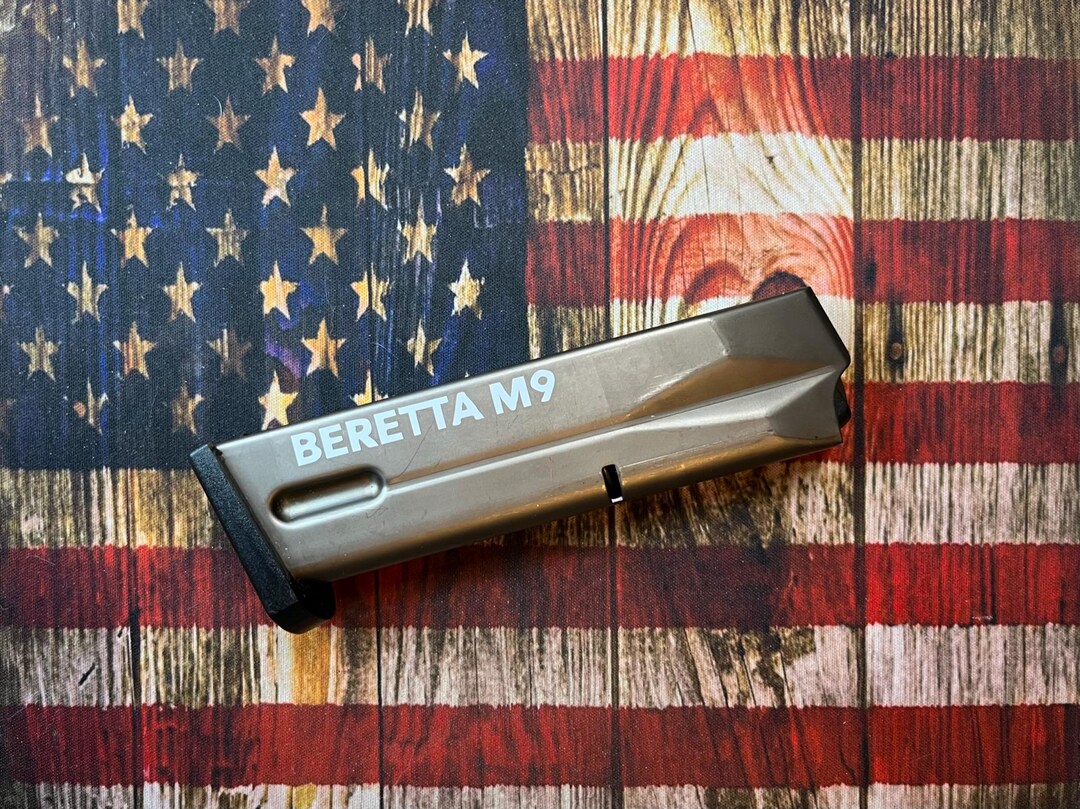 Beretta M9 Magazine Labels - 1/4"x2" - Pack of 4 - Etsy