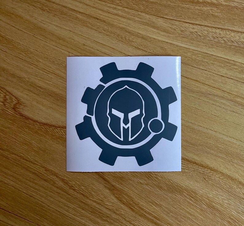 AR15 M4 Bolt Face Spartan alternate Design Sticker 3 FREE Random Bonus ...