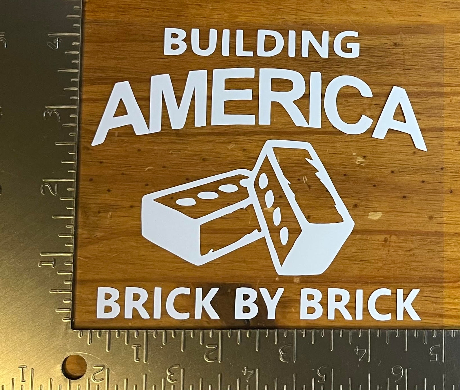 Building America Bricklayer Sticker FREE Random Bonus Stickers With ...