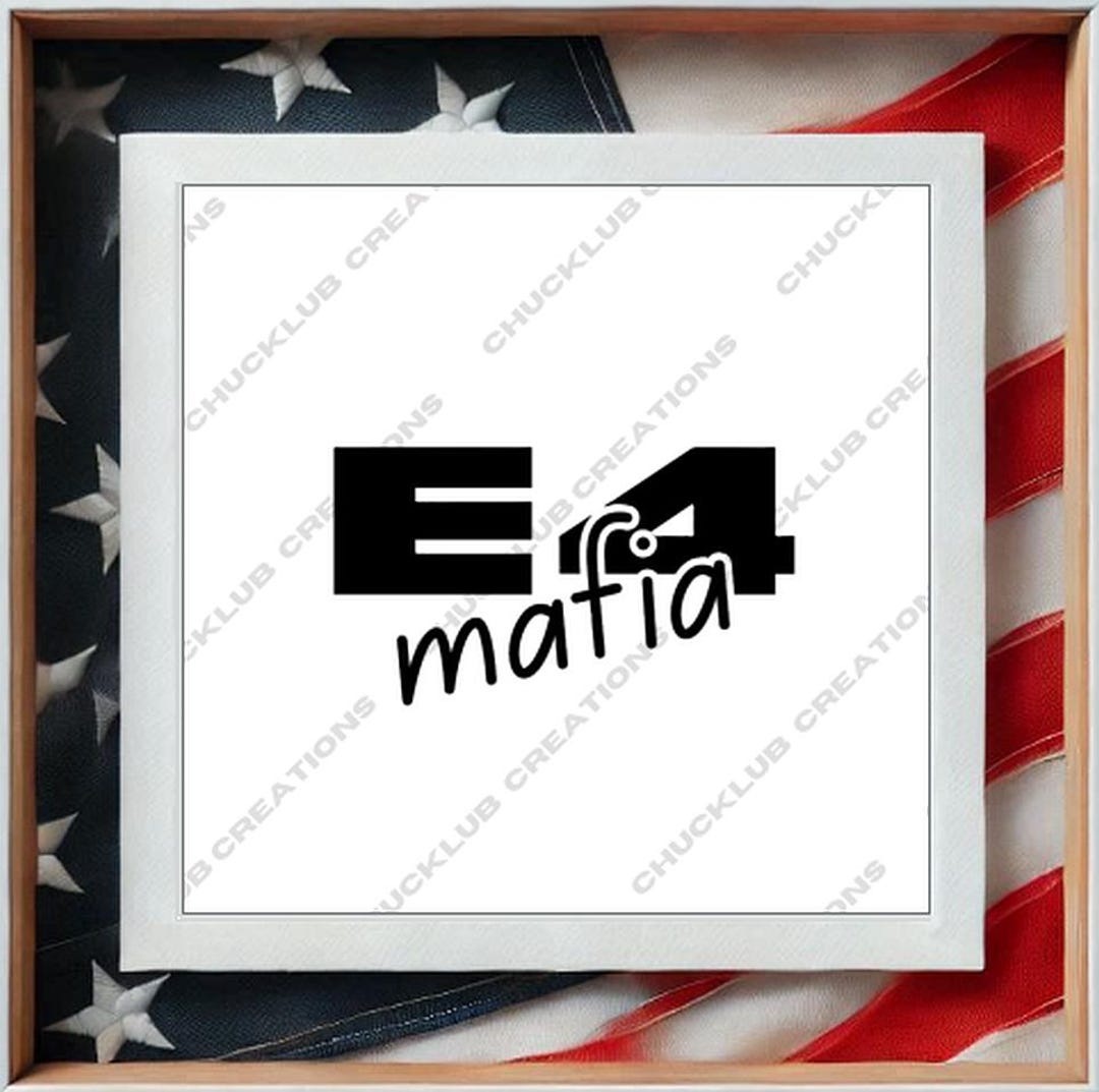 E4 Mafia Military Sticker 2.5"x5" - Etsy