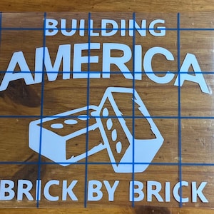 Building America Bricklayer Sticker FREE Random Bonus Stickers With ...