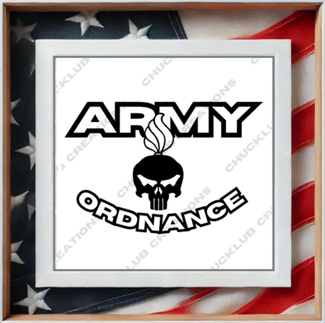 US Army Ordnance Corps Sticker - FREE Bonus Stickers With Every Order ...
