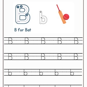 Printable Alphabets and Numbers Tracing Worksheets Pre-k and ...