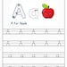 Printable Alphabets and Numbers Tracing Worksheets Pre-k and ...