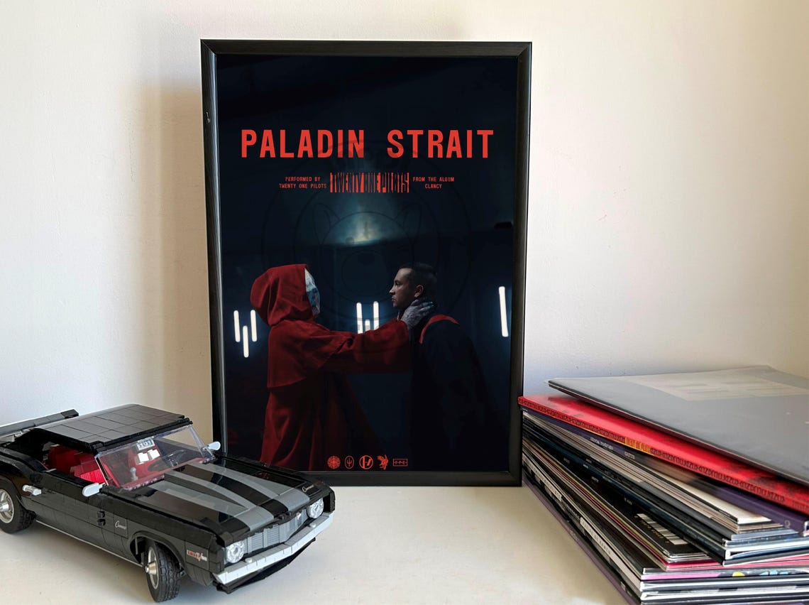 Twenty One Pilots paladin Strait Poster Digital Download - Etsy