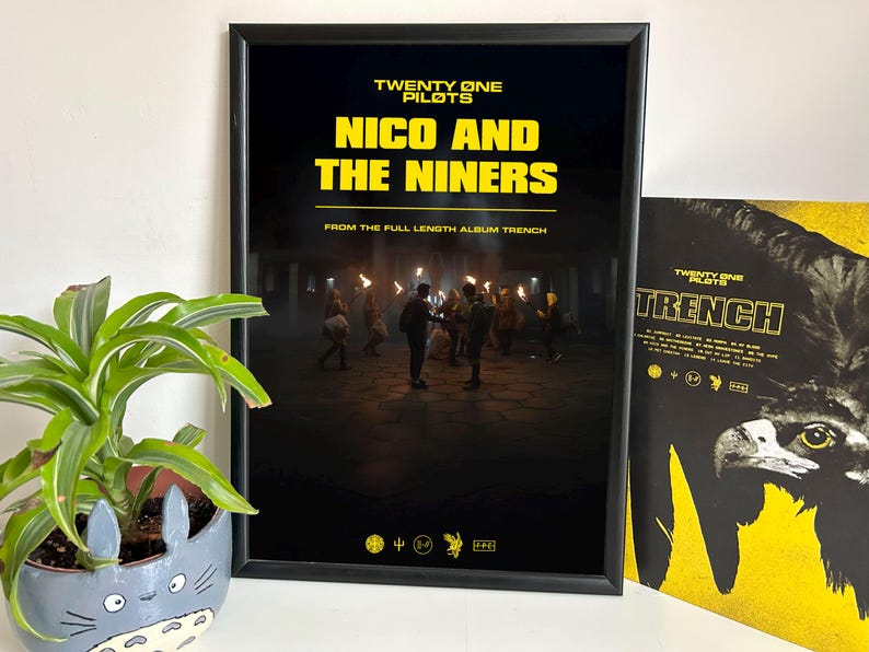 Twenty One Pilots "nico and the Niners" Poster Digital Download - Etsy