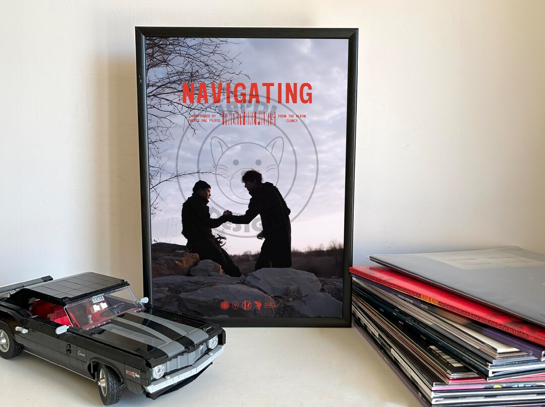 Twenty One Pilots navigating Poster - Etsy