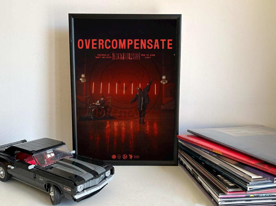 Twenty One Pilots overcompensate Poster Digital Download - Etsy