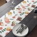 Rosh Hashanah Jewish New Year Table Runner, Holiday Table Decor ...